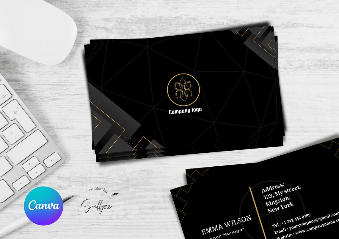 Custom Business Card Simple Business Card Design Your Own Business Card ...