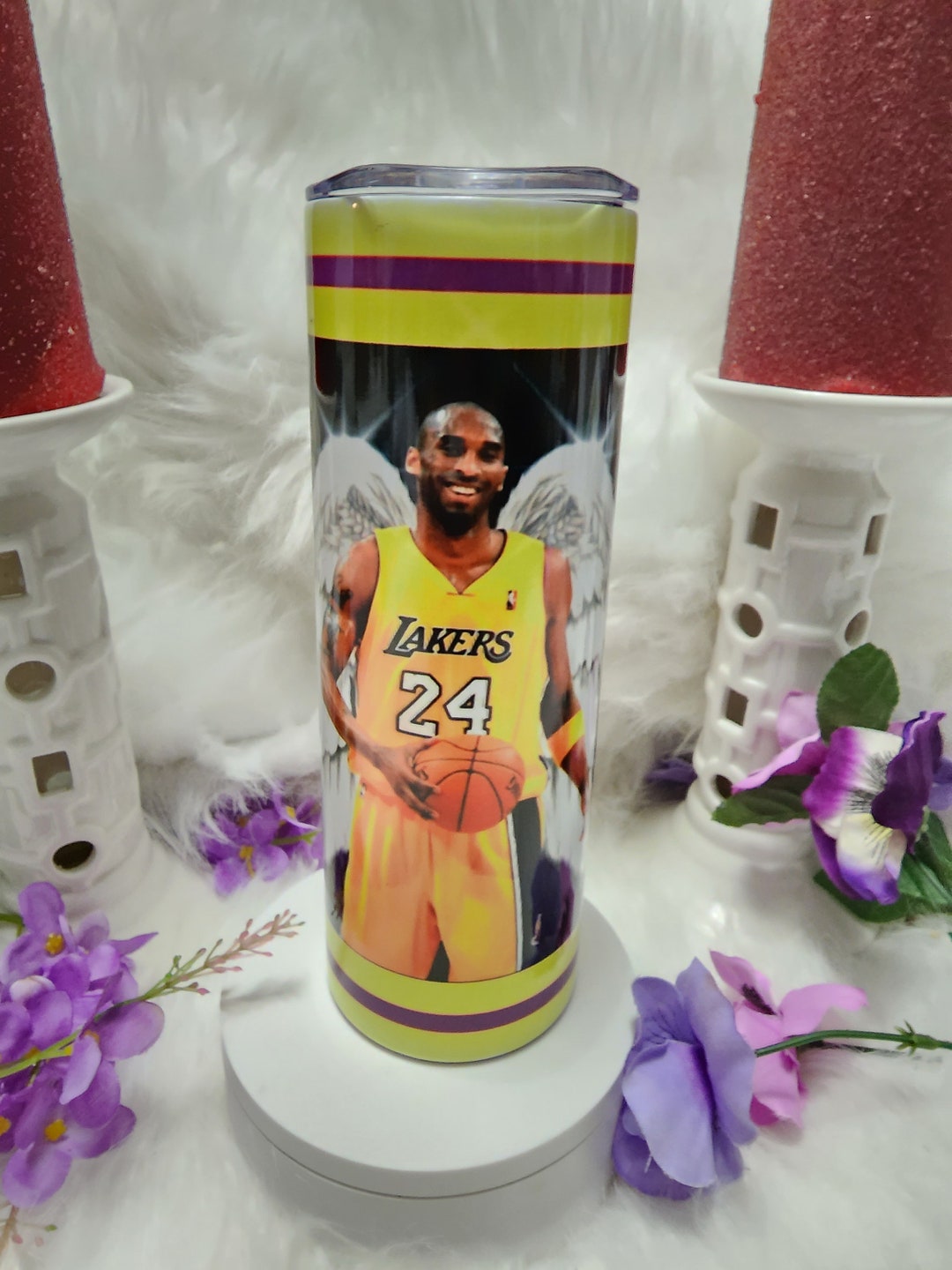 20oz Kobe Bryant Tumbler, Kobe Bryant Fans, NBA Fans, Basketball Fans ...