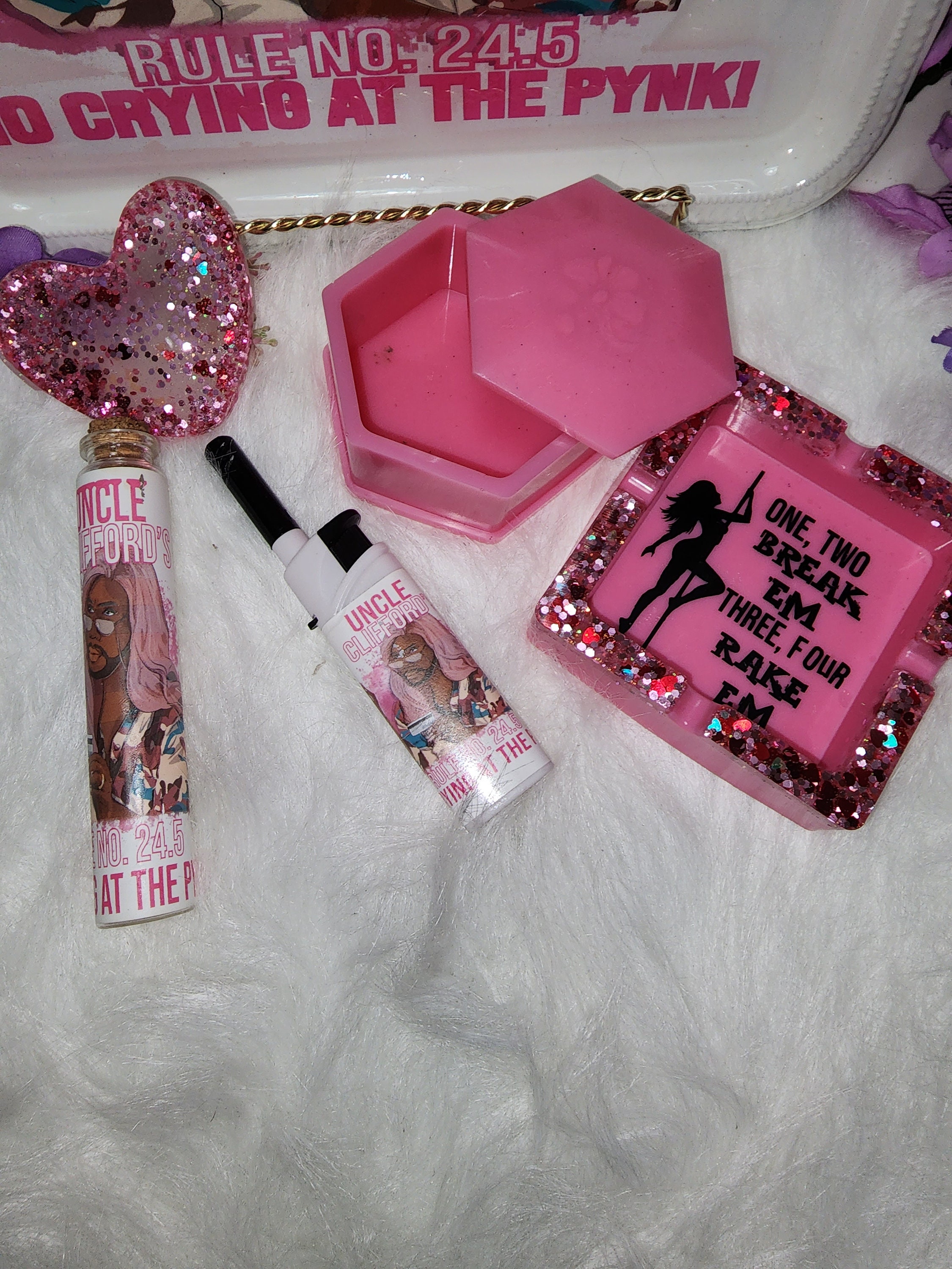 Custom Rolling Tray Set - "p-valley-uncle Clifford Inspired" Mercedes ...