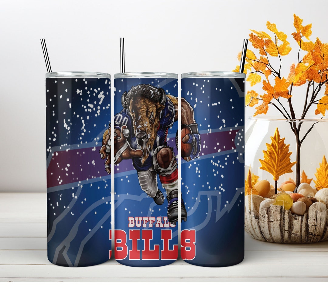 Custom Buffalo Bills 20oz Tumbler: NFL Fan Gift - Etsy