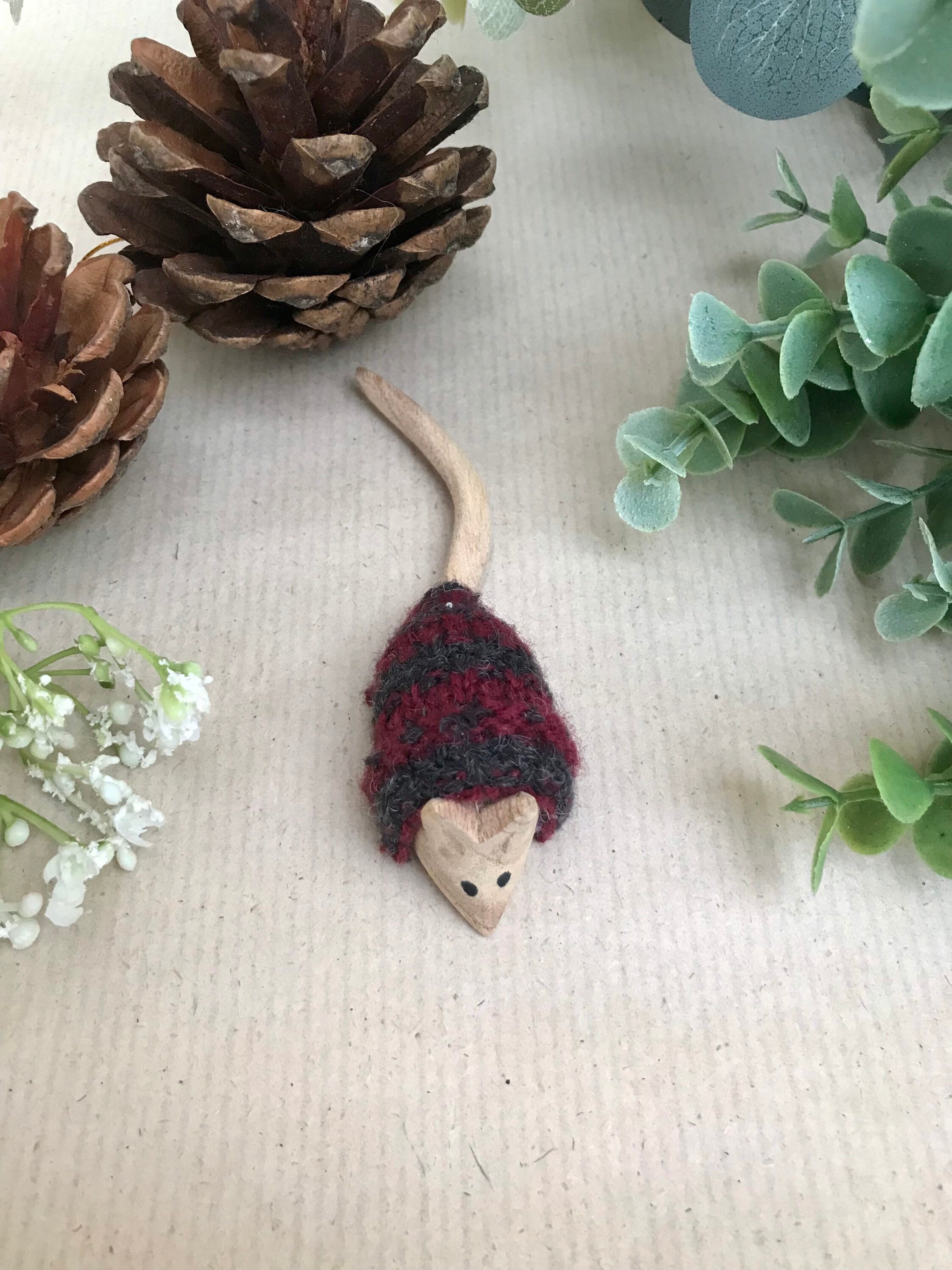 Handmade Wooden Mouse - Etsy UK