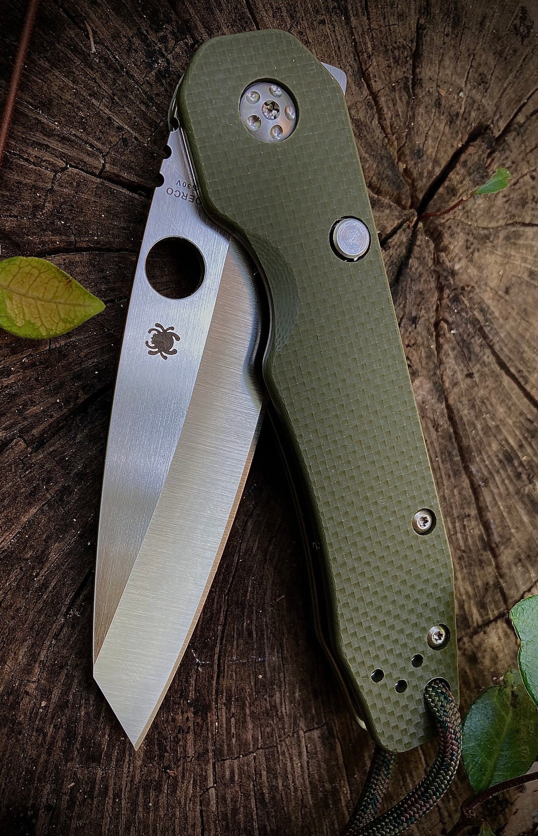 Spyderco Smock G10 OD Green Scales (no Knife) - Etsy