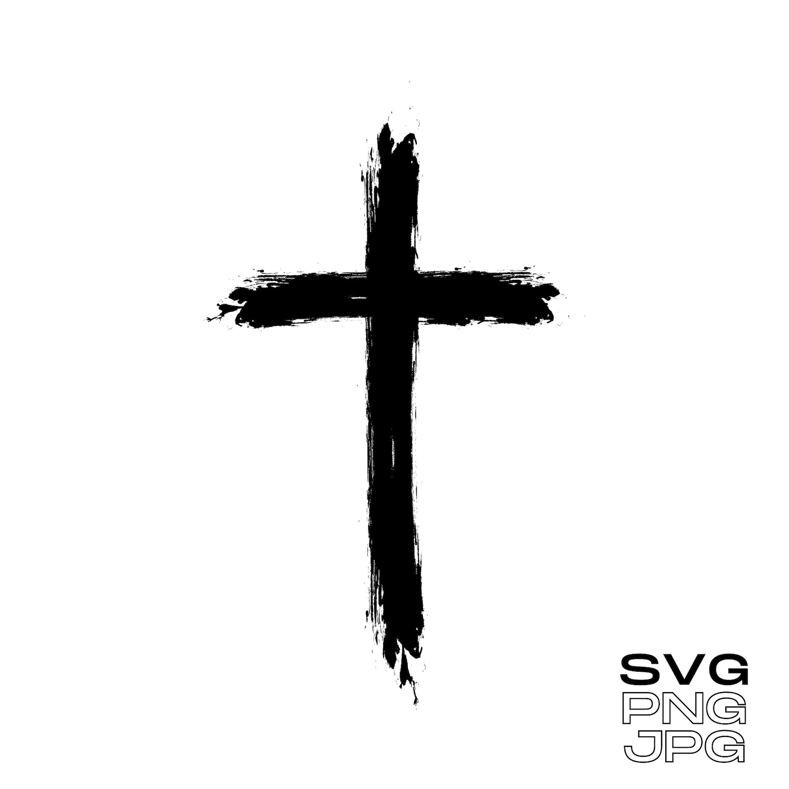 Cross SVG, Cross Clipart, Christian Cross SVG, PNG, Jpg Instant Digital ...