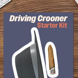 I Think You Should Leave Tim Robinson Driving Crooner Sticker - Etsy