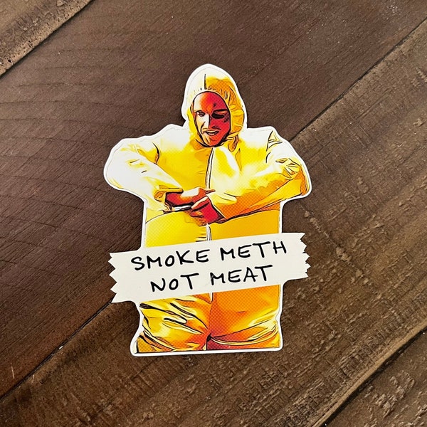 Meth Sticker Decal - Etsy