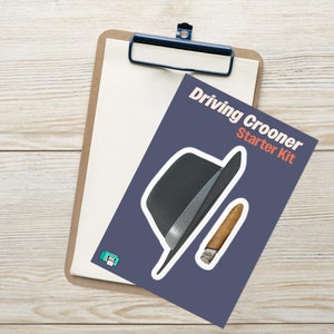 I Think You Should Leave Tim Robinson Driving Crooner Sticker Sheet ...