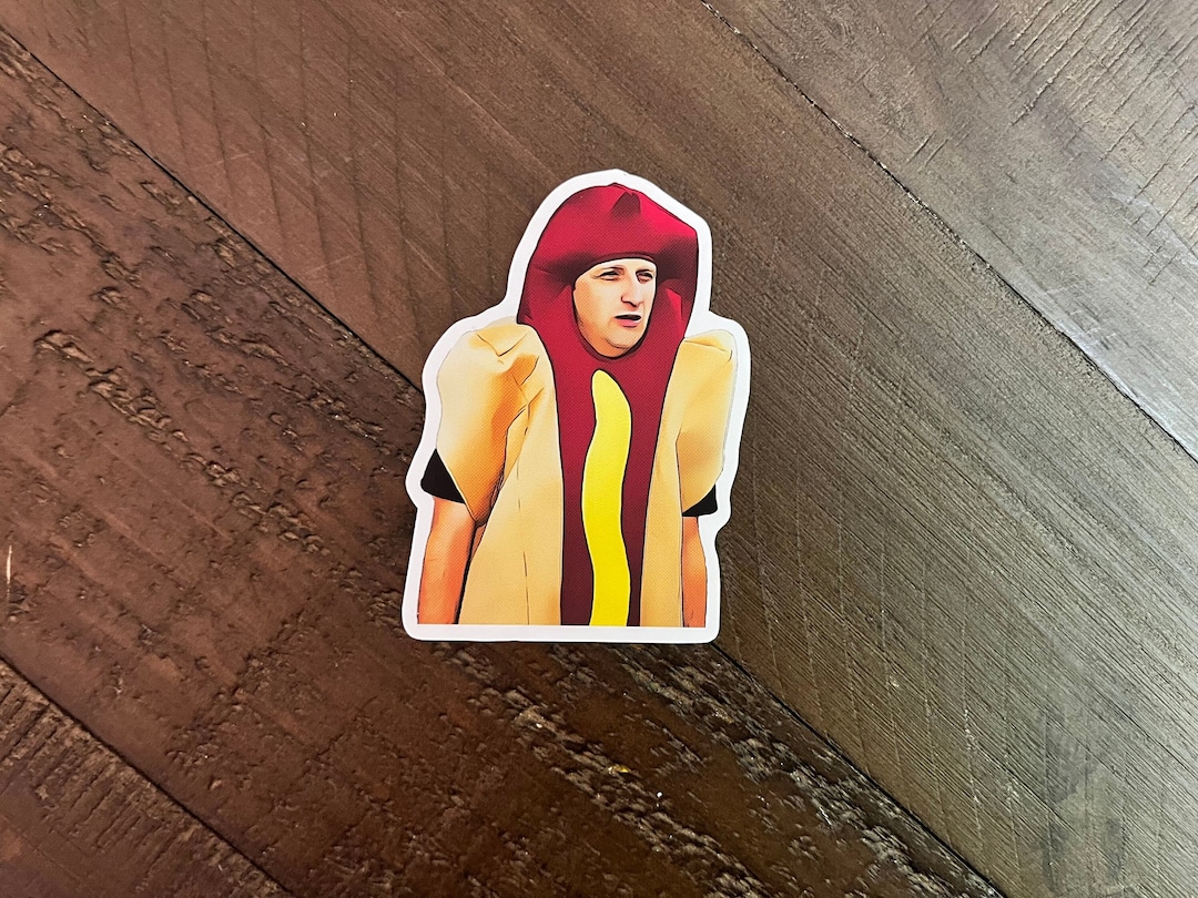 I Think You Should Leave Hot Dog Tim Robinson Matte Stickers | 2" 3" 4 ...