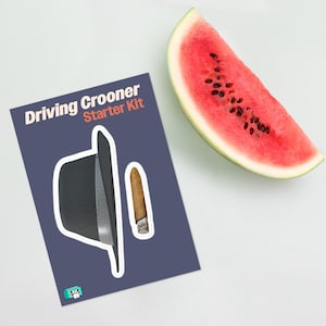 I Think You Should Leave Tim Robinson Driving Crooner Sticker Sheet ...