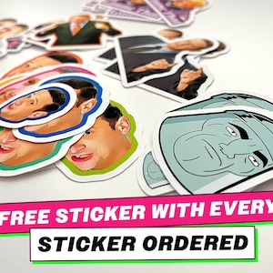 I Think You Should Leave "gimme That" Matte Vinyl Sticker | Free ...