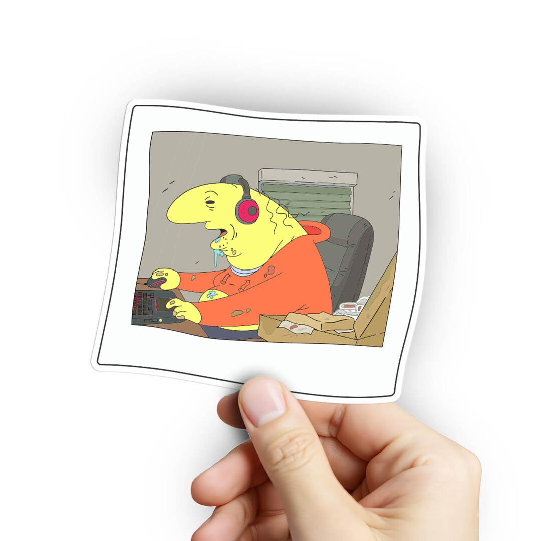 Charlie Smiling Friends Polaroid Sticker + Free Pim Sticker | Free ...