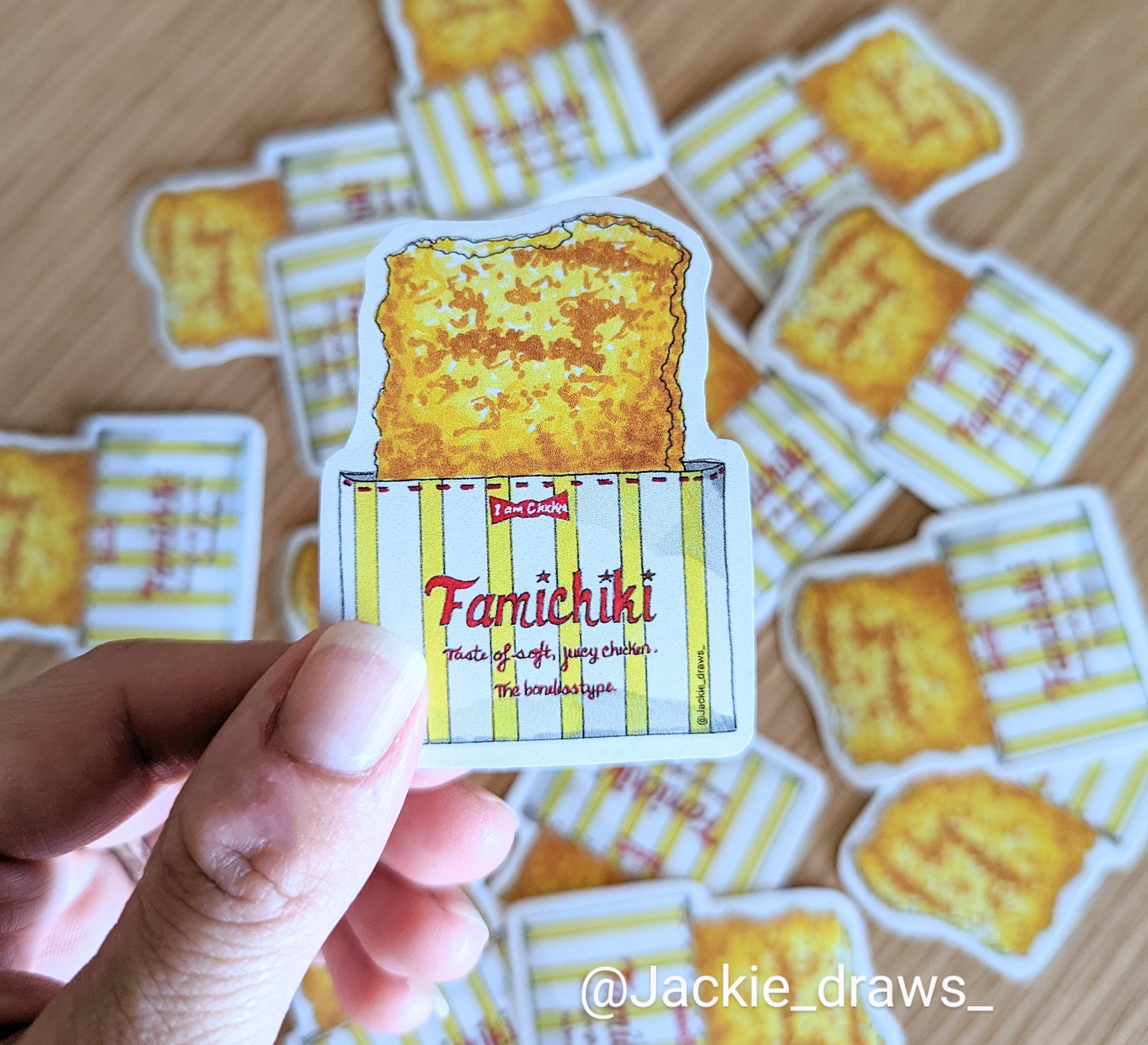 Famichiki Sticker From Family Mart in Japan - Etsy