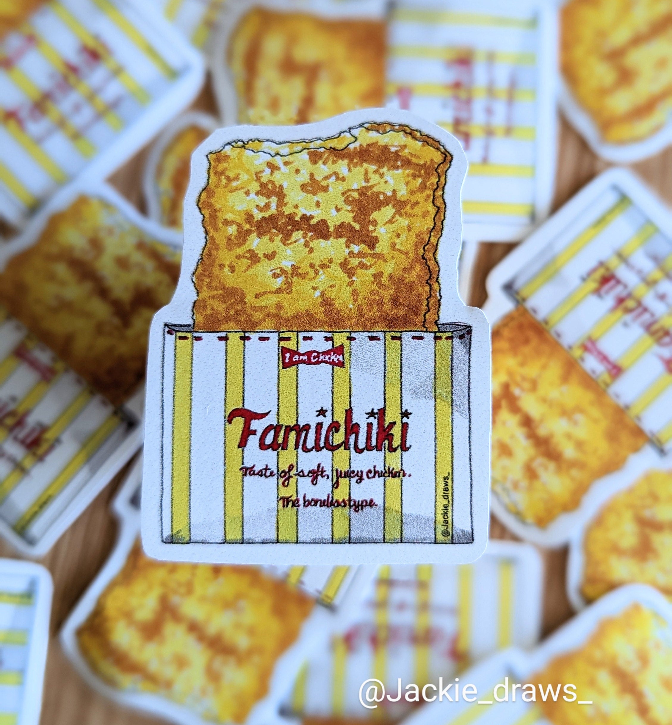 Famichiki Sticker From Family Mart in Japan - Etsy
