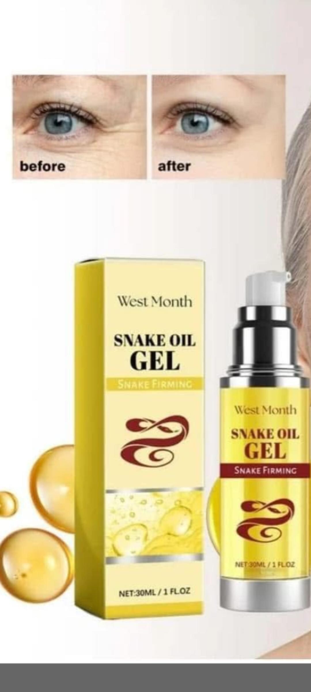 Face Serum Snake Oil Botox Anti Ageing Anti Wrinkle Moisture Gel - Etsy