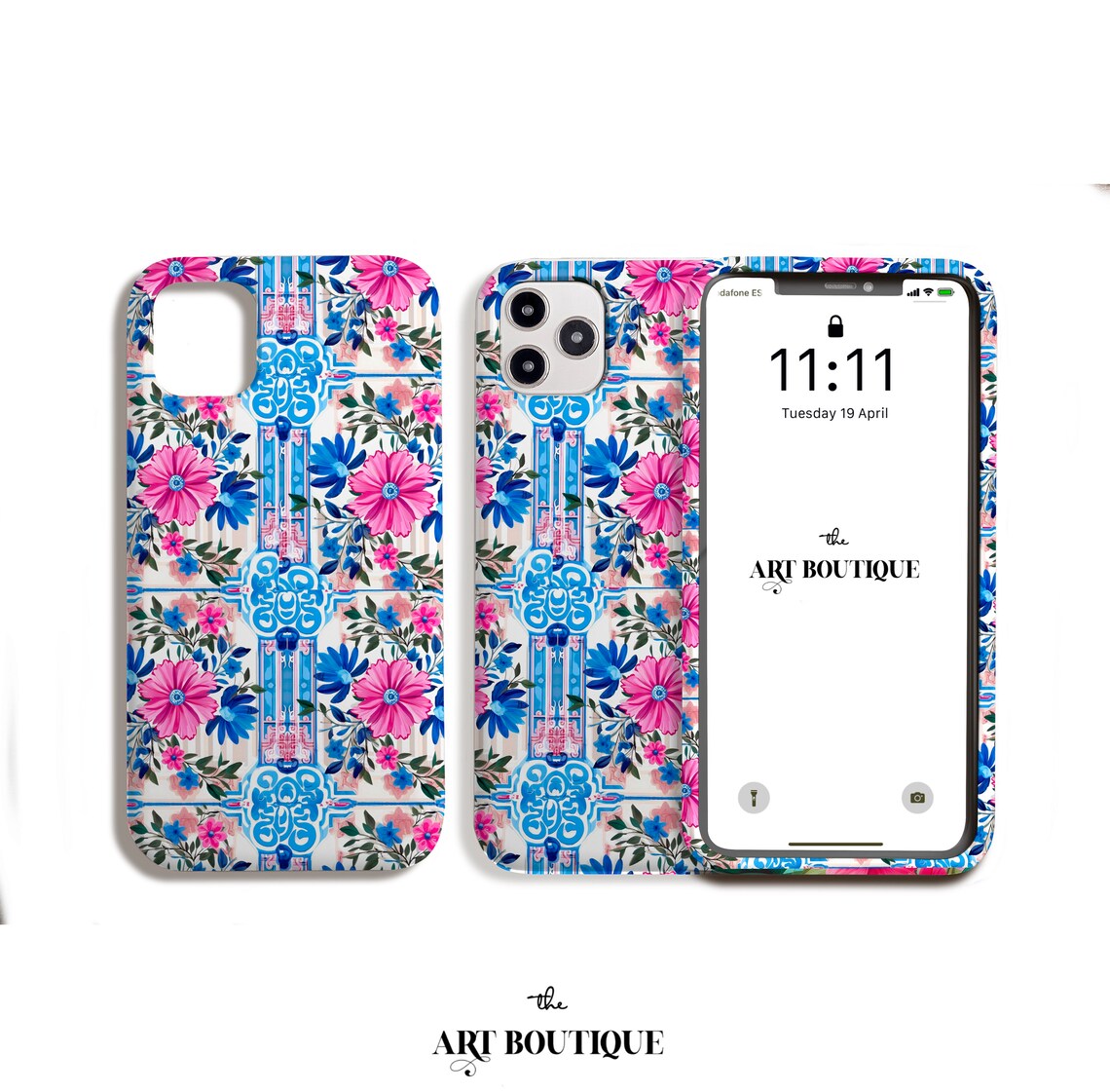 Pink Fiorelli SEAMLESS Pattern MEDITERRANEAN Floral Digital Paper Italy ...