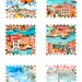 MEDITERRANEAN Travel SEAMLESS Digital Paper Pack Mediterranean ...