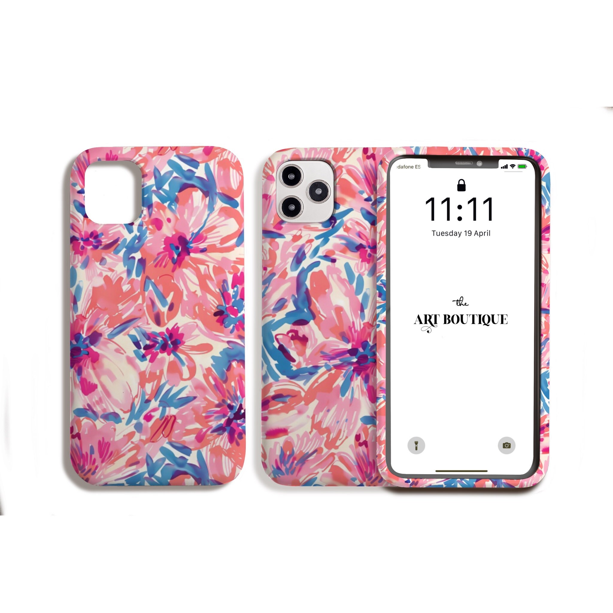 PREPPY WATERCOLOR FLORAL Seamless Pattern Summer Floral Texture ...