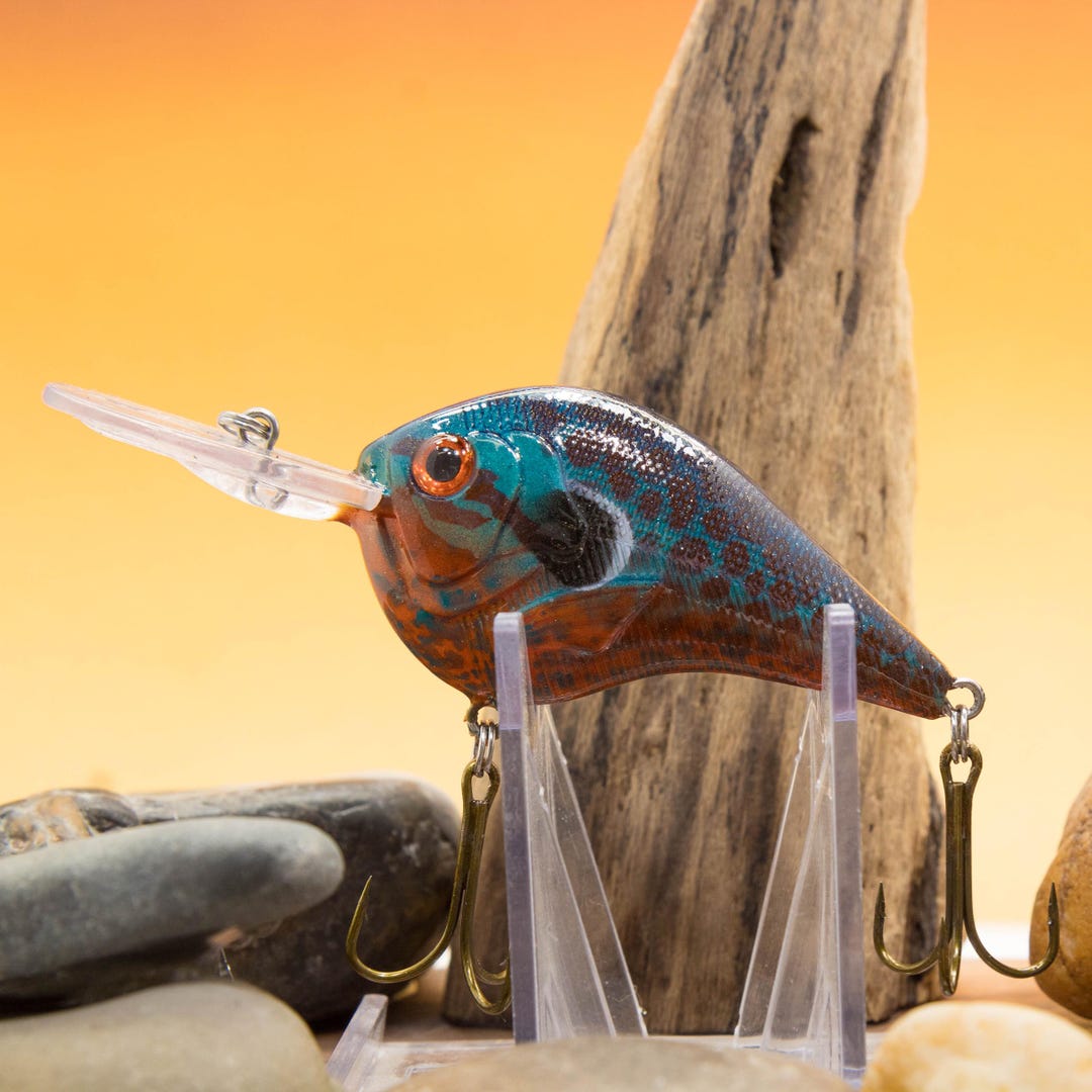 Painted Diving Crankbait Fishing Lure: Sunfish Design - Etsy