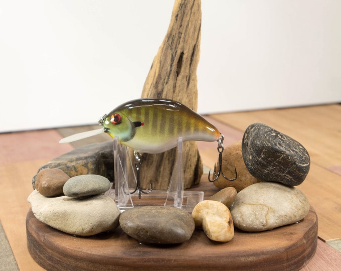 Completely Handmade Cedar Bluegill Crankbait Fishing Lure. - Etsy