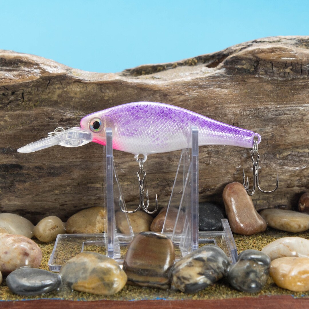 Cotton Candy. Custom Painted Diving Crankbait Fishing Lure. - Etsy