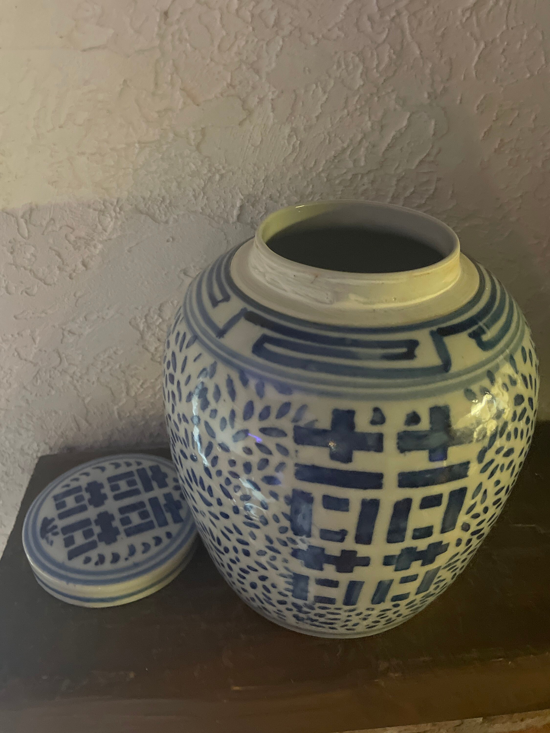 Blue & White Ginger Jars - Etsy