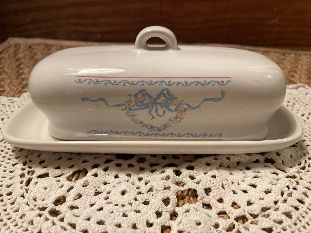 Vintage Butter Dish - Etsy