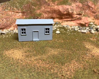 HO or N Scale Waffle House Building Scenery Kit White & Paintable ...