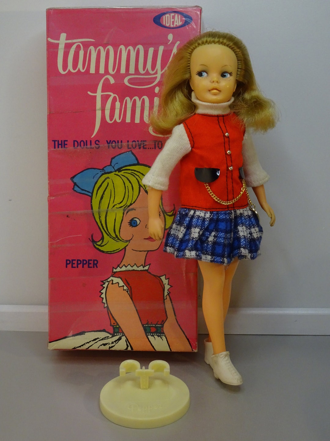 Rare Long Hair HTF 1964 Pepper Doll P9-W. Original Dress. - Etsy UK