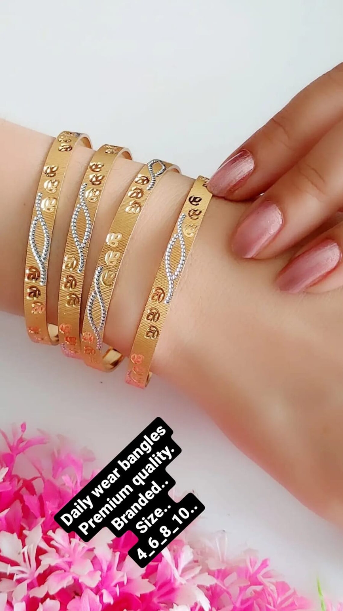 22 Kt Gold Plated Bangle Gold Filled Bangle Gold Bracelet - Etsy