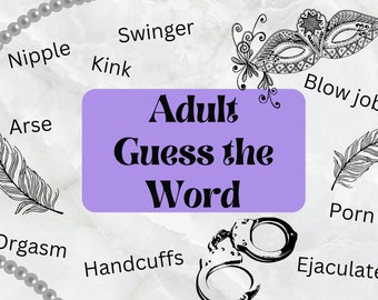 Sexy Word Game - Etsy