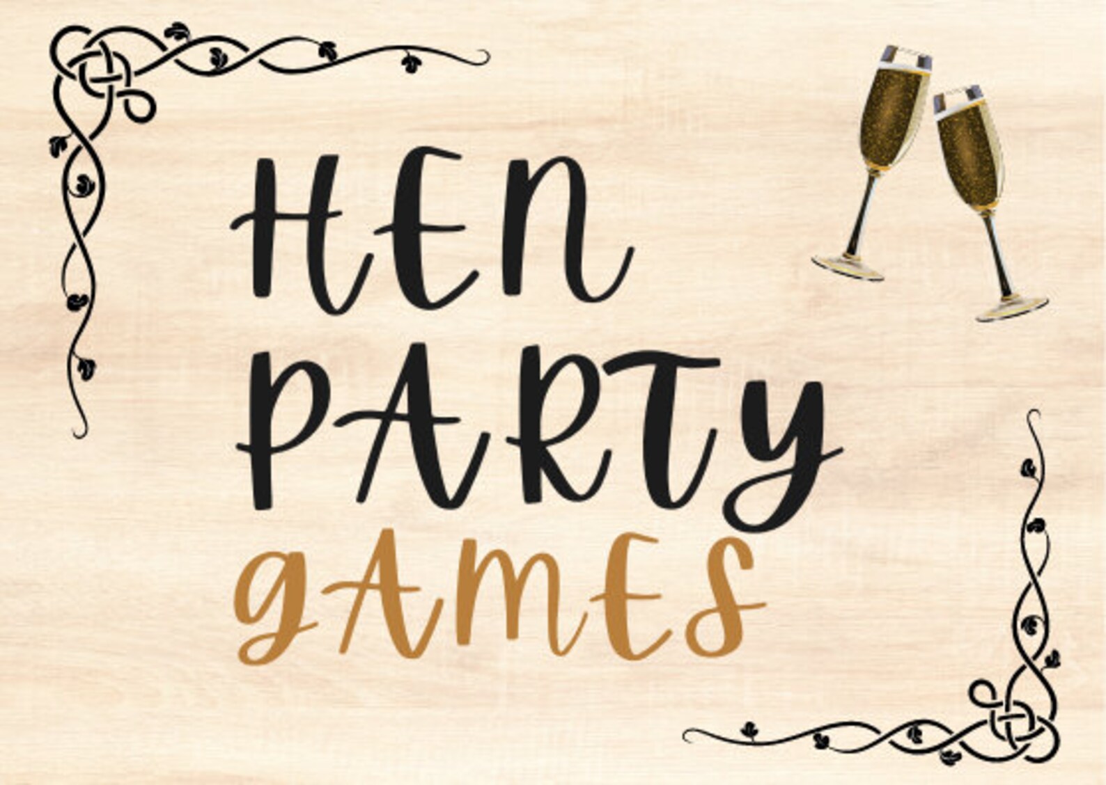 Hen Party Games, Bridal Shower Game, Hen Party Variety, Hen Party Pack ...