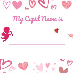 Whats Your Cupid Name? Name Generator Printable Party Game Instant ...