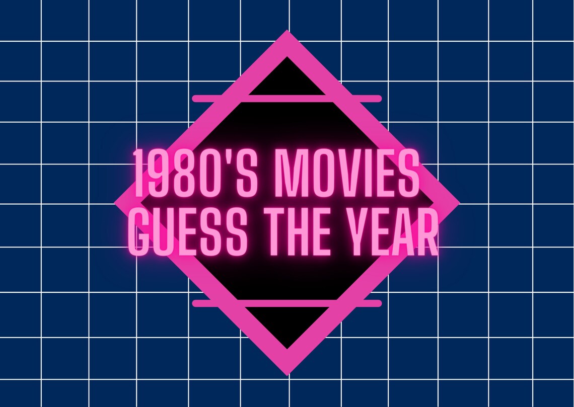 1980's Quiz Pack 1980s 70 Questions 1980's Game 1980's Party Game 1980s ...