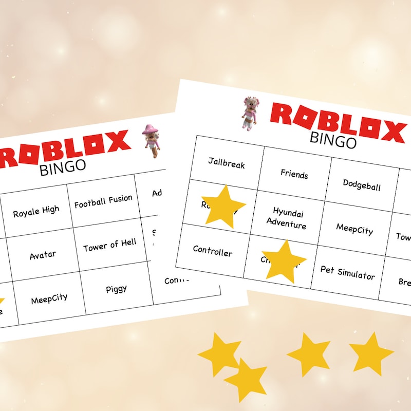 Roblox Party Packs - Etsy