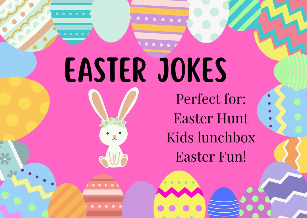 24 Easter Jokes Printable Easter Jokes Instant Download Easter - Etsy