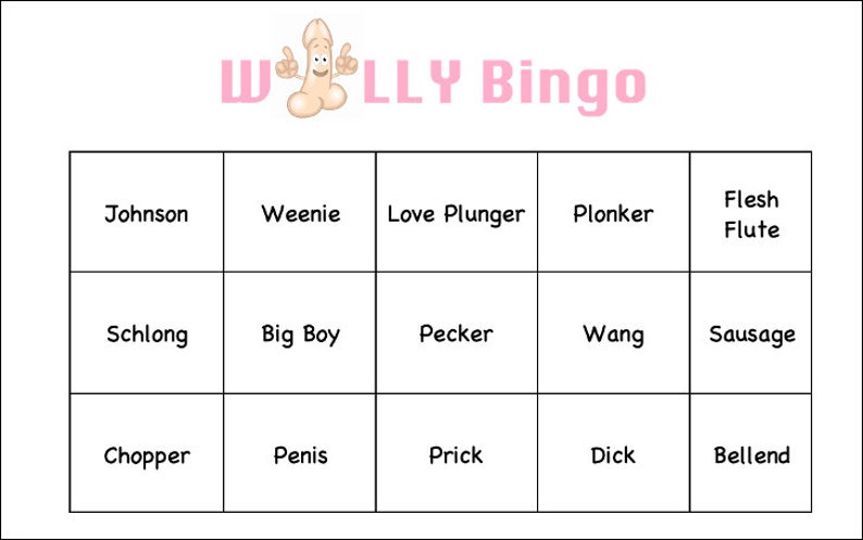 Hen Party Games, 6 Hen Party Games Pack Plus Willy Bingo, Hen Night ...