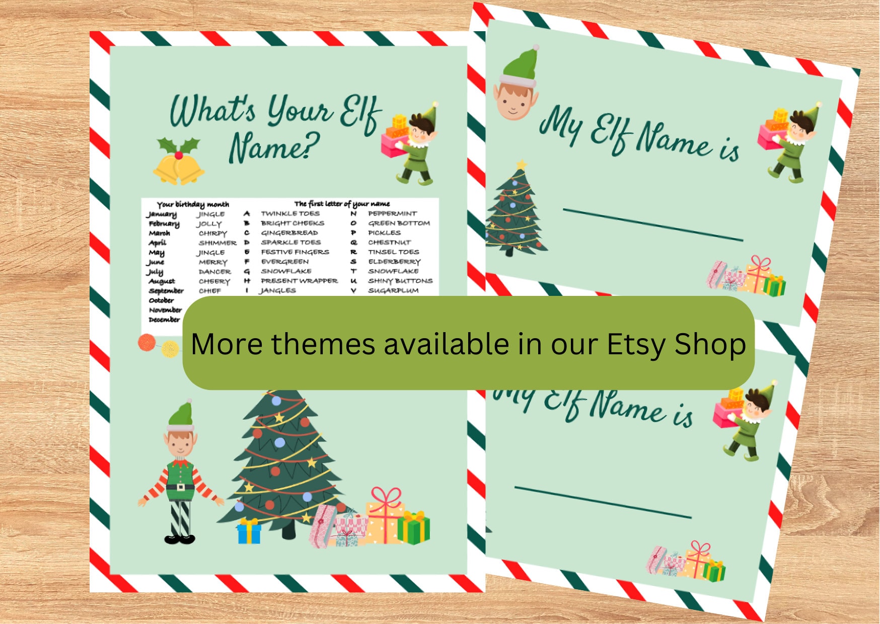 Whats Your Elf Name? Elf Name Generator Printable Elf Name Instant ...