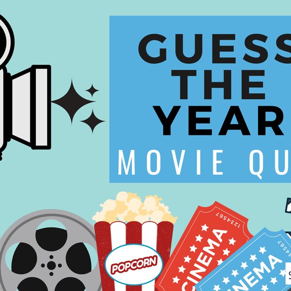 Guess the Movie Game - Etsy