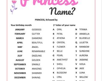 Whats Your Halloween Name Name Generator Halloween Printable Party Game ...