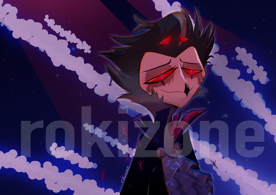 Stolas Print A4 Helluva Boss Art Print - Etsy