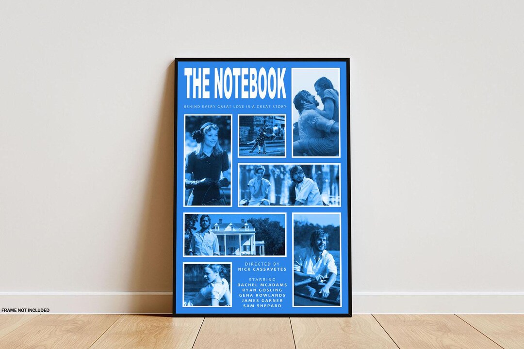 The Notebook Aesthetic Movie Poster Print Premium Wall Art Design - Etsy