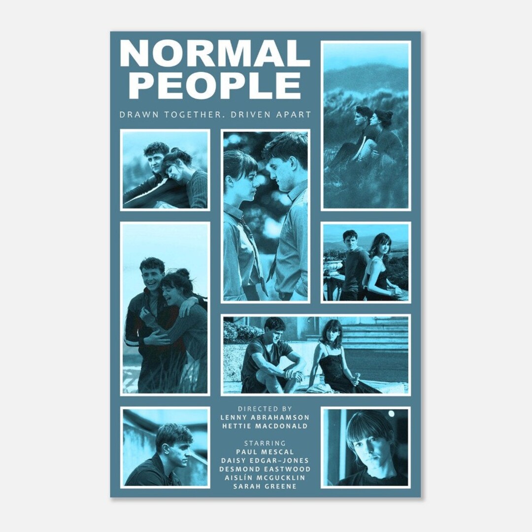 Normal People Aesthetic Movie Poster Print Premium Wall Art Design - Etsy