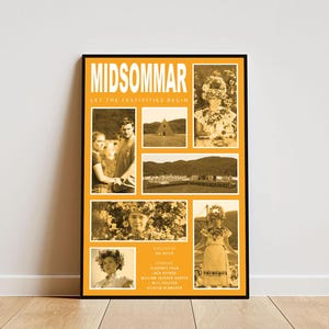 Midsommar Aesthetic Movie Poster Print Premium Wall Art Design - Etsy