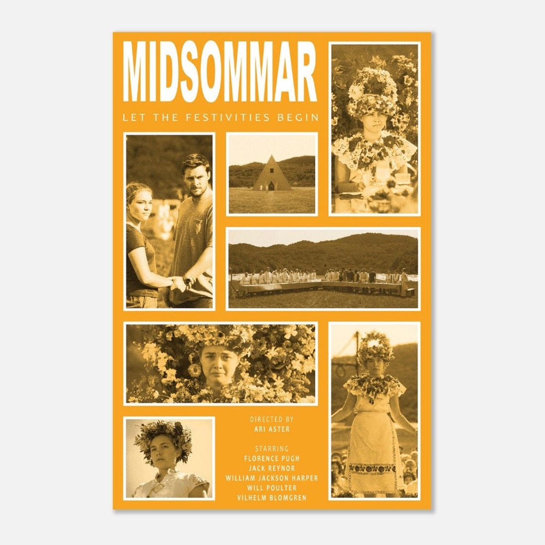 Midsommar Aesthetic Movie Poster Print Premium Wall Art Design - Etsy