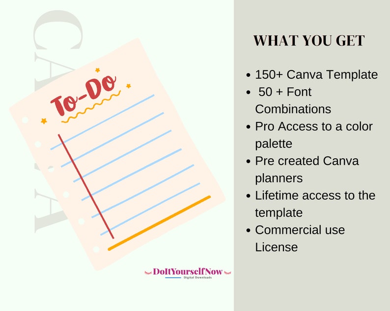 Canva Planner Template Toolkit, DIY Canva Planner Template Kit ...