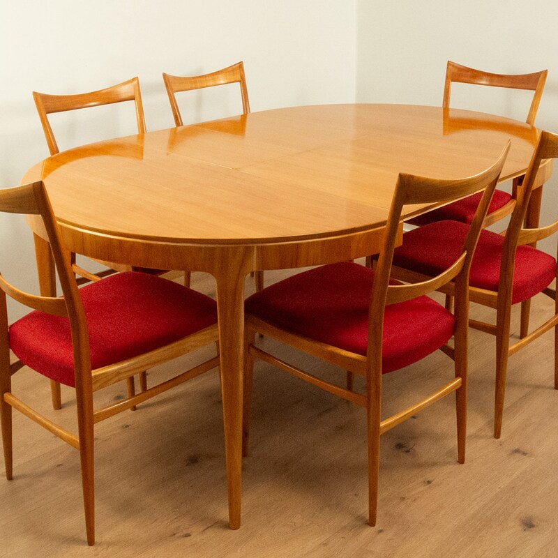 Table With 6 Chairs - Etsy