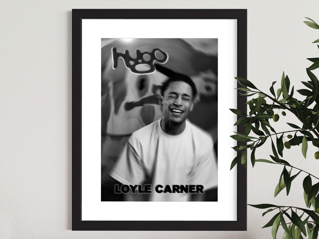Loyle Carner Vintage Poster | Blur Poster | A2 A3 A4 Framed Poster ...