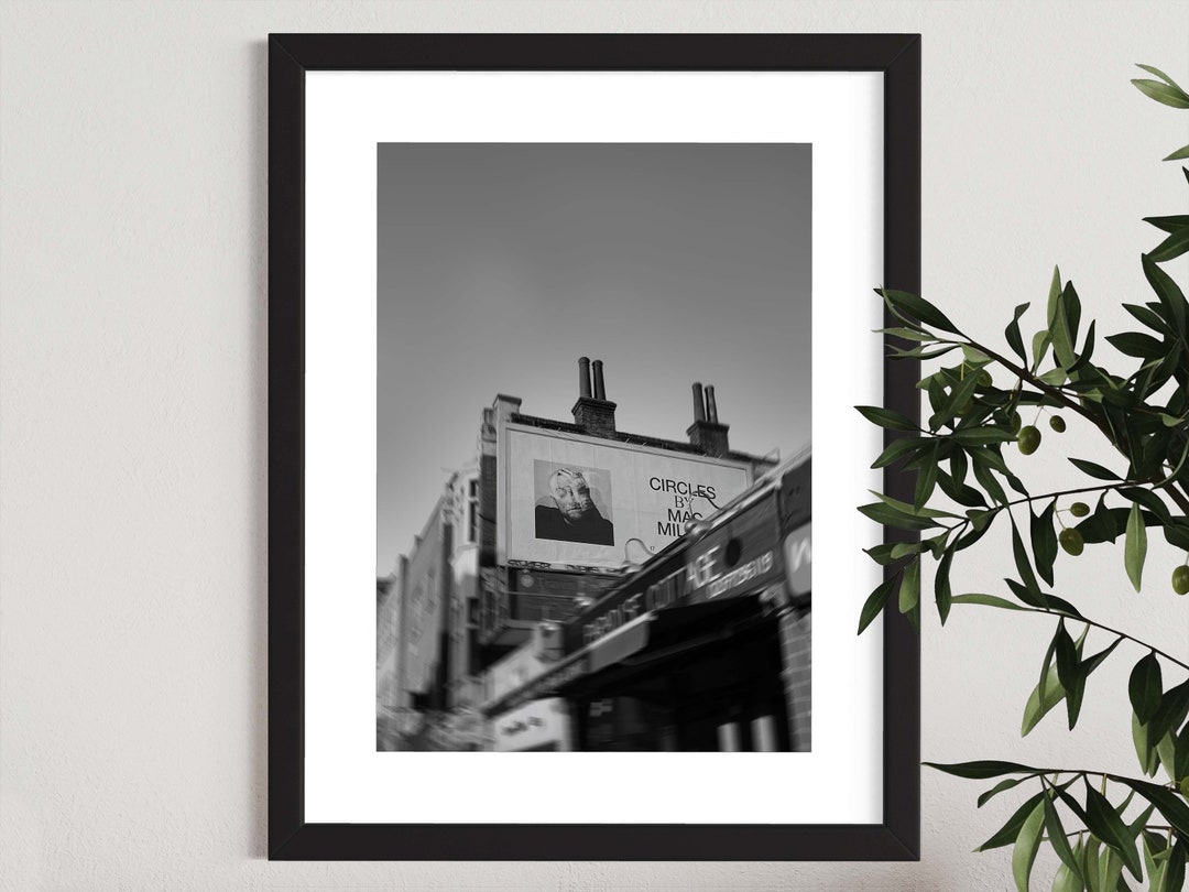 Mac Miller Vintage Poster | Album Art Circles Poster | A2 A3 A4 Framed ...