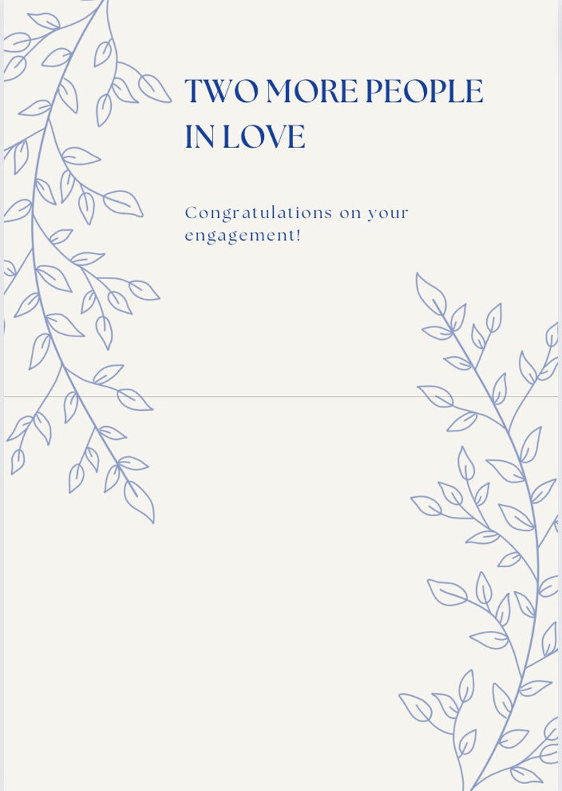 Printable Anniversary Card - Romantic Design - Instant Download ...