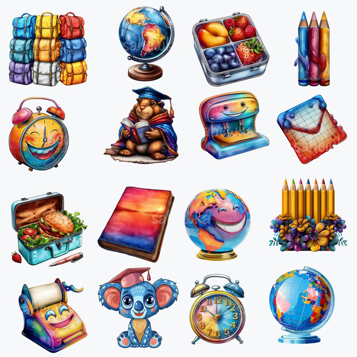 100 PNG Back to School Clipart, School Supplies, School Clipart ...