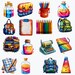100 PNG Back to School Clipart, School Supplies, School Clipart ...